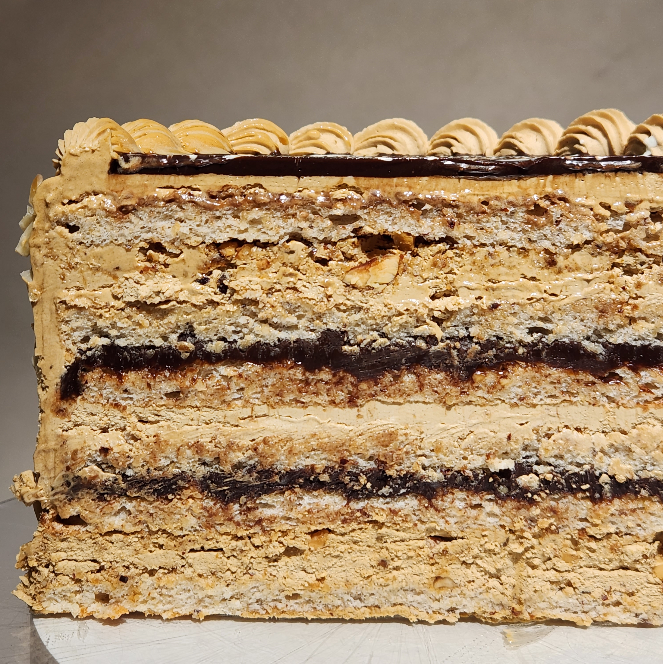 Hazelnut Coffee Torte – Vission Nine
